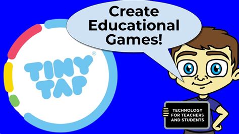 Create Educational Games With Tinytap Youtube