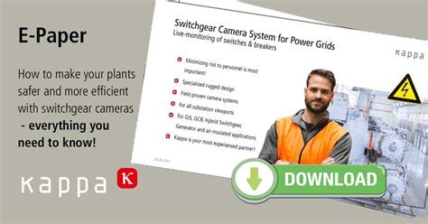 Switchgear Cameras Kappa Optronics
