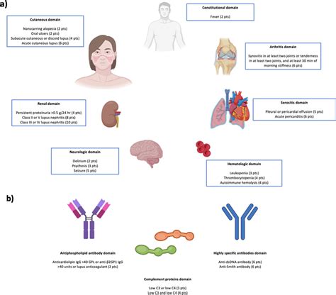 Clinical A And Immunologic B Domains Of Eularacr Classification