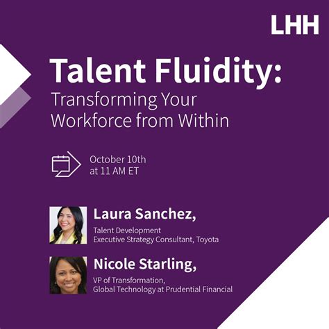 Webinar On Talent Fluidity Transforming Your Workforce Erica Kulp Posted On The Topic Linkedin