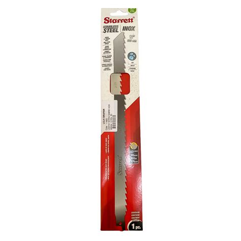 Lamina Serra Sabre 12 300mm Inox Açougue Starret Ss123 1