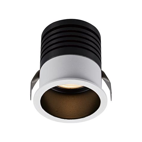 Led Mini Downlights Compact Lamp Small Cutout Hole Recessed For Cabinets Display Lighting
