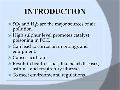 Biodesulfurization In Refineries And Industries Ppt