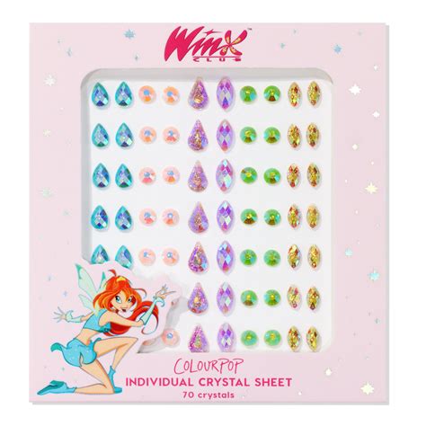 Winx Club Individual Crystal Face Jewels Colourpop