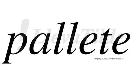 ¿lleva Tilde Pallete Llevatildees