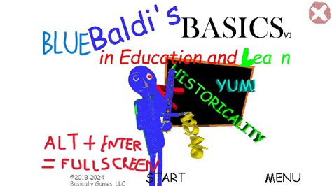 Blue Baldi Secret Ending Youtube