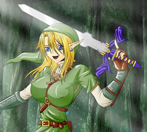 Female Link Zelda At Samantha Parker Blog