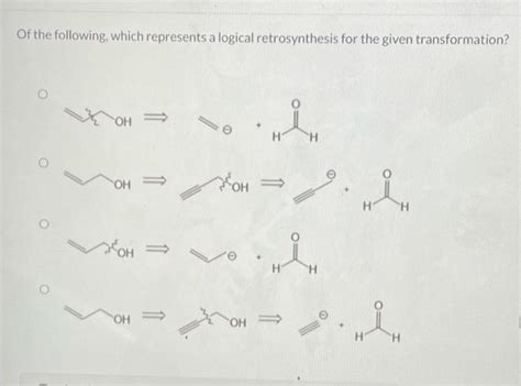Solved In The Previous Problem We Saw That An Acetylide Ion