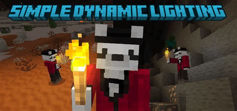 Simple Dynamic Lighting Dynamic Lights Mod Minecraft Addon
