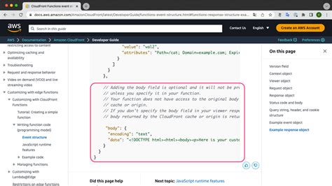 Update Cloudfront Functionsでviewer Responseのステータスコードとレスポンスbodyが変更できるようになっていました！ Developersio