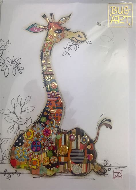 Bug Art Cards By Jane Crowther Etsy