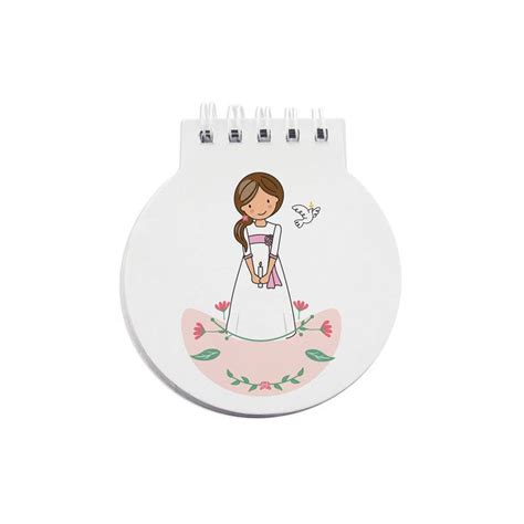 Libreta De Comunión Niña Olivito Detalles