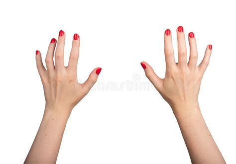 A White Hand In A Vr Virtual Reality Perspective Reaching Forward With