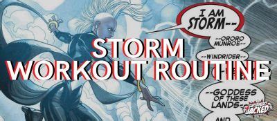 The Storm Workout Routine Train For The Strength To Control The Weather