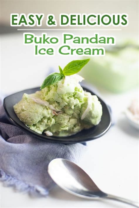 Buko Pandan Ice Cream Artofit