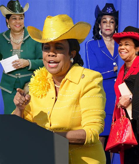 Congresswoman Frederica Wilsons Colorful Hats Sitename Essence