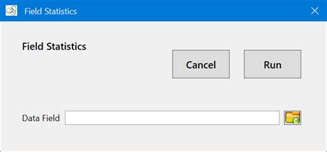 Calculate Field Statistics