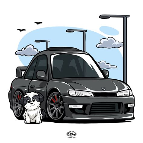 Nissan Silvia S14 Kouki Chibi Car By Garageoshi On Deviantart