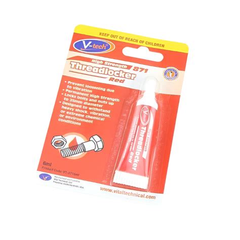 6ml Tube Thread Lock Sealing Compound Car Builder Solutions