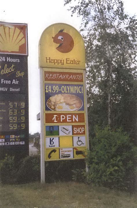 Happy Eater Fonts In Use