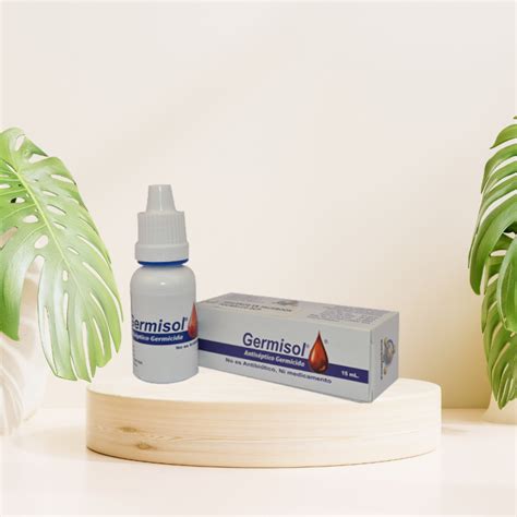 Germisol Germicida Y Antiséptico Presentación 15ml Menopausia