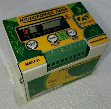 Metal Automatic Hydroponic Timer Size Dimension 90 X60 X70 Cm At ₹ 2500 Piece In Coimbatore