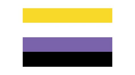 Nonbinary Flag Vector Art Icons And Graphics For Free Download
