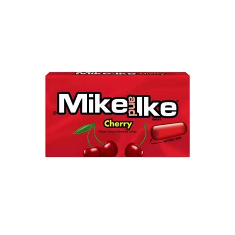 Košļājamās Konfektes Mike And Ike Cherry 22g Candy Pop
