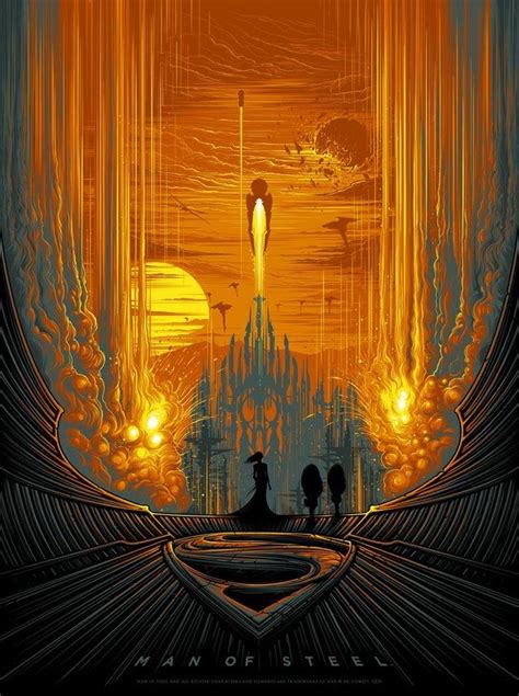 Other Incredible Man Of Steel Piece By Dan Mumford Dc Cinematic