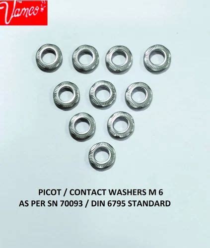 M6 Sn 70093 Din 6795 Picot Washers Ss 304 At Ss Washer In