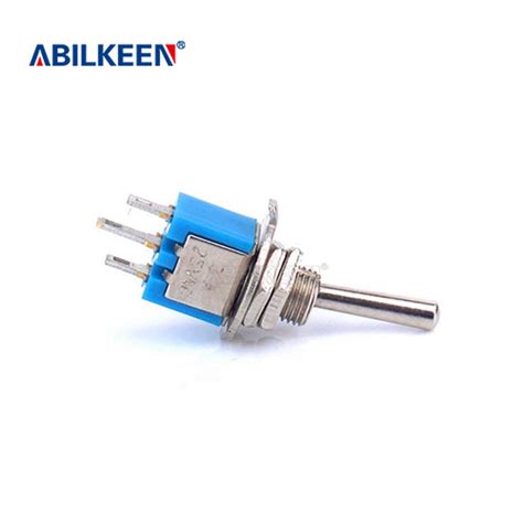 Miniature Toggle Switch Ts4 Series 3pin Subminiature Toggle Switch Aibeiken