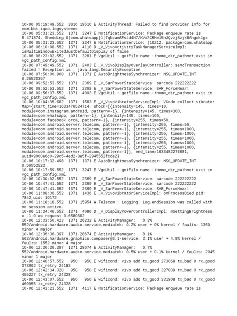 Android Log File Analysis Pdf Software Development Information