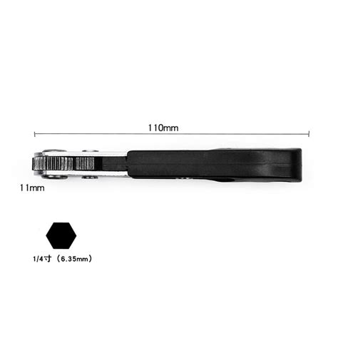 1 4 Inch Mini Ratel Ratelsleutel Quick Release Soc Grandado