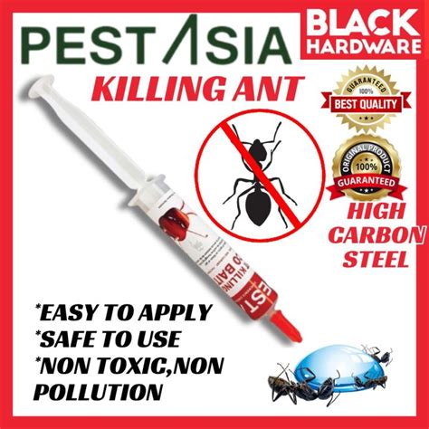 Black Hardware Pest Asia Ant Killing Eco Bait Ant Killer Ant Bait Racun
