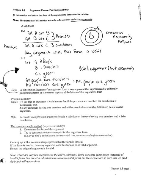 Argument Forms Providing Invalidits Mgf 1121 Santa Fe Studocu