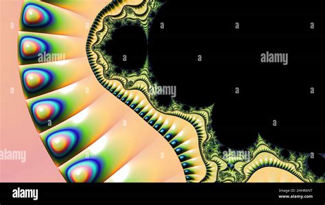 Abstract Computer Generated Fractal Design A Fractal Is A Never Ending