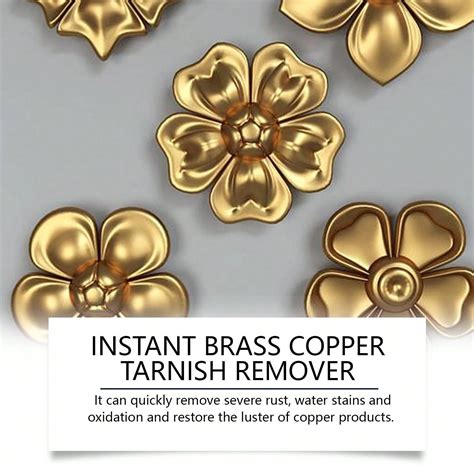 Brass Cleaning Agent To Remove Rust Water Stains To Protect Brass