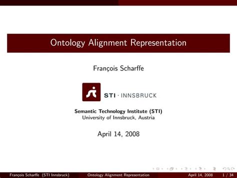 ontology alignment representation ppt
