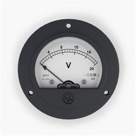 Analog Dc Voltmeter 3ds