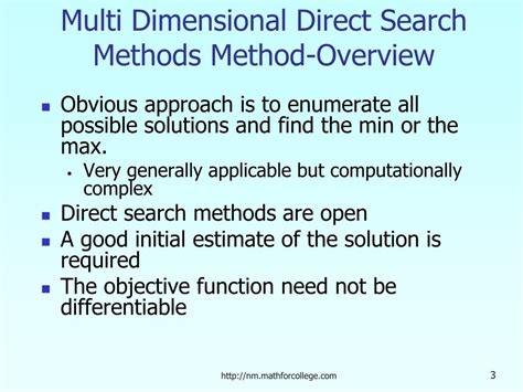 Ppt Multi Dimensional Direct Search Methods Powerpoint Presentation Free Download Id 1768246