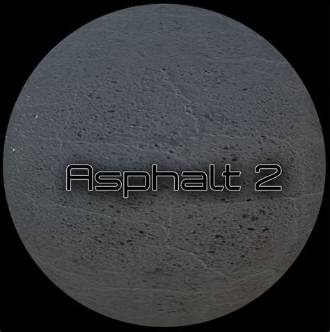 Asphalt Material Created By The Materializer Pbr Texturing Engine For