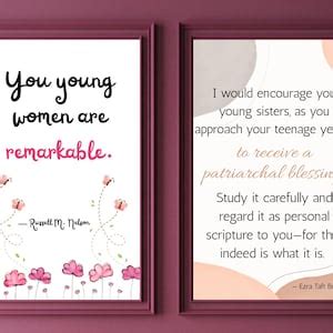 15 Printable Lds Young Women Quotes Lds Quotes Instant Download