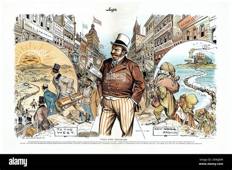 This 1892 Political Cartoon From Judge Magazine Titled Their New
