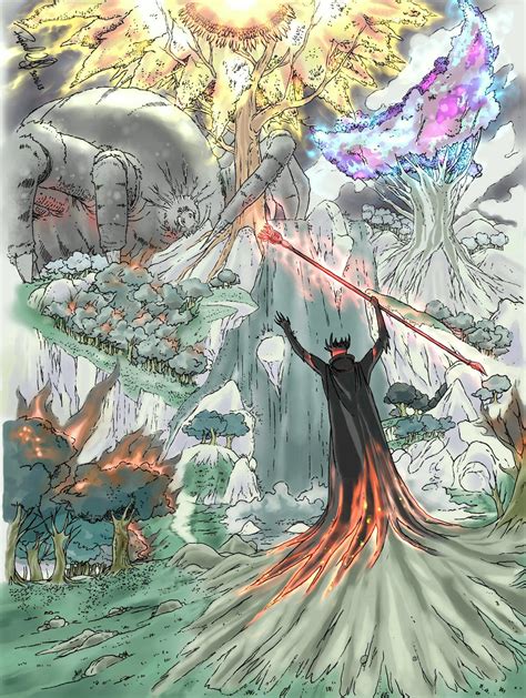 The Silmarillion Melkor N Ungoliant By Rafa Oliveir4 On Deviantart