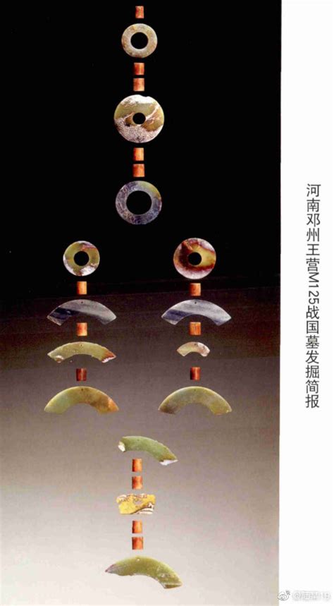 战国 东周楚国 玉佩和带钩 玉佩组原料为透 来自日高犹睡 微博 文物 静物 古代