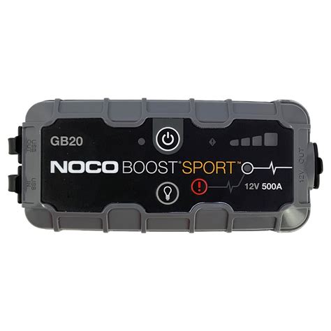 Noco Boost Gb20 500a Ultrasafe Jump Starter Portable Jump Box Power