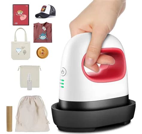 Plancha Mini Tlp Multiusos Transfer Vinil Sublimación Casera Envío Gratis