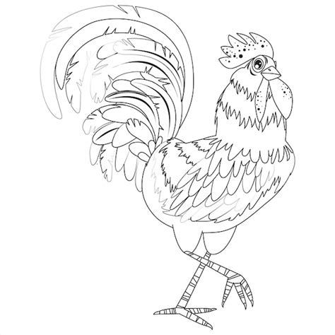Premium Vector Cock Clipart Vector