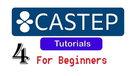 04 Band Structure With Band Dos Calculation And Plot Castep Tutorials For Beginners Youtube