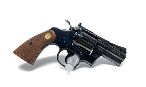 Consigned Colt 1976 Colt Python 357 Mag 25 Barrel Blue Finish